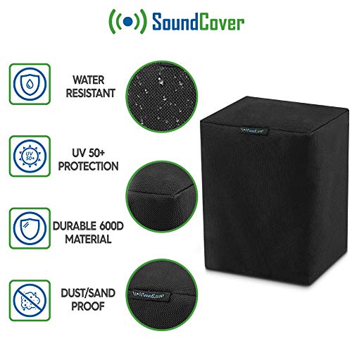 SoundCover Waterproof Speaker Covers Fitted for Sonos Play 1 Fits Wall ...